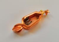 China Mueller Clip Wide Clip Solid Copper Material Length 61.1mm Rating 40 Amps for sale