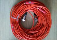 China 12 Channel Seismic Cable Customized Interval Distance Long Working Life for sale