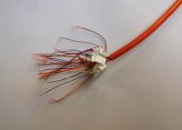 China Low Voltage Seismic Cable / Resistivity Cable 24 Channel Customized Service for sale