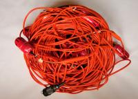China 24 Channel Hydrophone Cable 10Hz 135m Length 61 Pin Female Connector for sale