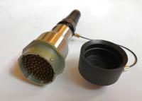 China OEM Seismic Cable Connector With Dust Cap / 61 Pins Male Junction Connector for sale