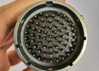 China OEM Seismic Cable Connector With Dust Cap / 61 Pins Male Junction Connector for sale