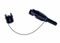 China Black FM4 Seismic Cable Connector -40℃~+70℃ Operation Temperature for sale