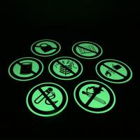 China Photoluminescent Safety Fire No Smoking Sign Glow In The Dark for sale