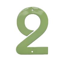 China Customized Reflective House Numbers Signs Glow In The Dark For Street Door for sale