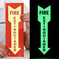 China Emergency Safety Extinguisher Photoluminescent Fire Signs High Performance for sale