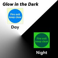 China OEM Photoluminescent Fire Signs Self Luminescent Exit Signs For Fire Door Keep Shut for sale