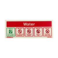 China Waterproof Photoluminescent Fire Fighting Equipment Symbols Fire Extinguisher Co2 Sign for sale
