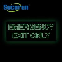 China Hotel Emergency Evacuation Symbols Exit Signs For Safety Escape In The Dark for sale