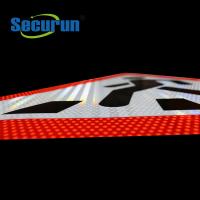 China 1.5mm Triangle Custom Reflective Sign Pedestrian Crossing Road Ahead for sale
