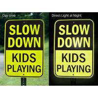 China SLOW DOWN Kids Playing Sign for sale