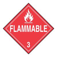 China Danger Flammable Liquid Sign for sale