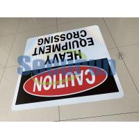 China HEAVY EQUIPMENT CROSSING Sign for sale
