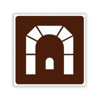 China Traffic Road Aluminum Photoluminescent Signage For Tunnel for sale