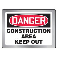 China Warning Photoluminescent Signage Laser Engraved Stainless Steel Plaques for sale