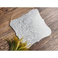 China Anti Corrosion Custom Galvanized Metal Sign Blanks For Home Outside ODM for sale