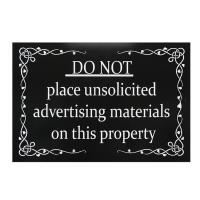 China Custom Glarefree Safety PVC Outdoor Signs Black UV Printing 2mm 3mm for sale