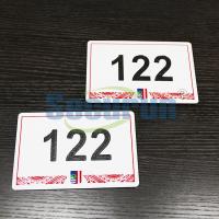 China White DiBond Room Number Reflective Address Signs For Mailbox for sale