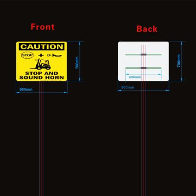 China Outdoor Photoluminescent Signage Board For Business for sale