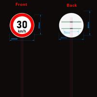 China Outdoor Photoluminescent Signage Board For Business for sale