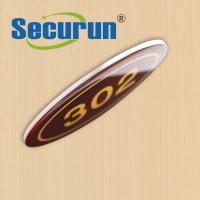 China Acrylic Reflective House Numbers Signs Laser Engraved ODM for sale