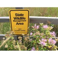 China 63Mil Thick Aluminum Custom Reflective Sign For Wildlife Management Area for sale