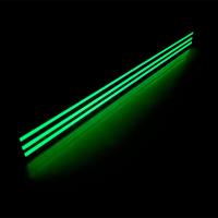 China ODM Photoluminescent Exit Path Markings Glow In The Dark Aluminium Stair Nosing Edge Trim for sale