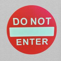 China 1mm Customized Glow In The Dark Signage For Ceiling-Mounted Installation for sale