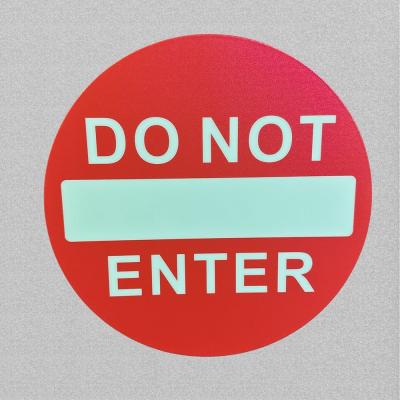 China 1mm Customized Glow In The Dark Signage For Ceiling-Mounted Installation for sale
