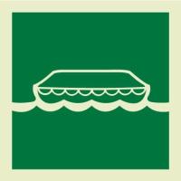 China Plastic Glow In The Dark Signage Essential For Safe Maritime Operations for sale