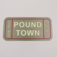 China 8-12 Hours Glow Time Photoluminescent Signage Samples Safety Warning for sale