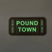 China 8-12 Hours Glow Time Photoluminescent Signage Samples Safety Warning for sale
