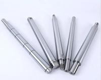 China S45C Carbon Steel Hard Chrome Piston Rod Anti Corrosion Linear Shaft For Forklift Hydraulic Cylinder Parts for sale