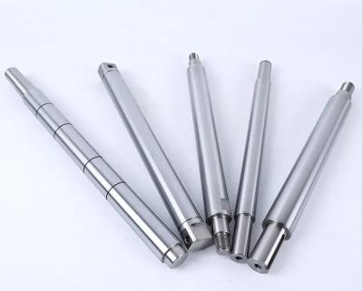 China S45C Carbon Steel Hard Chrome Piston Rod Anti Corrosion Linear Shaft For Forklift Hydraulic Cylinder Parts for sale