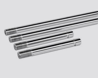 China CK45 Carbon Steel Chrome Piston Rod F7 Tolerance Linear Shaft for General Industrial Hydraulic & Pneumatic Cylinder for sale