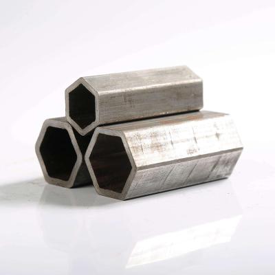 China Cold Drawn Seamless Hex Carbon Steel Tube Custom Sizes For Engineering Spare Parts for sale