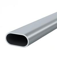 China S235JR S275JR Carbon Steel Oval Tube ASTM A500 Cold Rolled Shaped Elliptical Pipe Supplier for sale