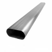 China S235JR S275JR Carbon Steel Oval Tube ASTM A500 Cold Rolled Shaped Elliptical Pipe Supplier for sale