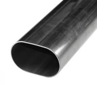 China Wholesale Carbon Steel Oval Tube Custom Size Wall Thickness OEM ODM Elliptical Pipe Factory for sale