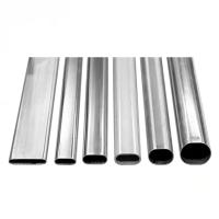 China Carbon Steel Flat Oval Tube ASTM A36 Q235 Welded Elliptical Structural Pipe Manufacturer for sale