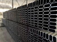 China Cold Drawn Seamless Carbon Steel Oval Tube Q235 Q355 Precision Elliptical Pipe For Machinery Structure for sale