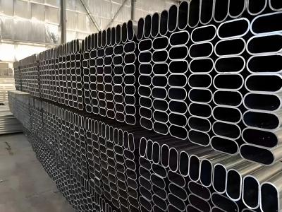 China Cold Drawn Seamless Carbon Steel Oval Tube Q235 Q355 Precision Elliptical Pipe For Machinery Structure for sale