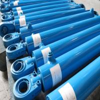 China Excavator Boom Hydraulic Cylinder Assembly High Tensile Double Acting Hydraulic Ram for Heavy-Duty Excavation and Loading Operation for sale