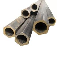 China Carbon Steel Hexagonal Tube Custom Size Hollow Hexagonal Steel Tube For Mechanical Engineering for sale