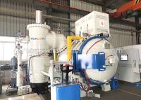 China 750 Degree Celcius Double Chamber Electric Vacuum Brazing Furnace For Bar Plate Coolers for sale