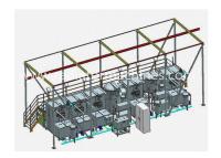 China Fully Automatic Recovery Type Vacuum Impregnation Equipment For Castings for sale