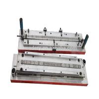 China Brazing Radiator Header Plate Die for 22x2mm Aluminum Flat Tube for sale