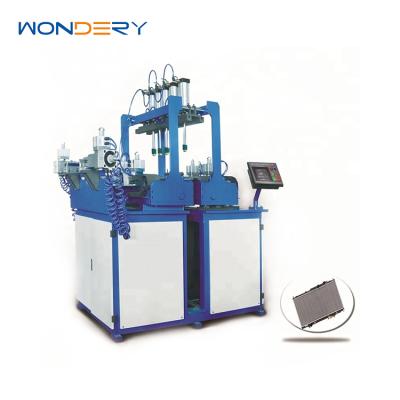 China PLC Control Auto Radiator Plastic Tank Clinching Machine 5.5kw for sale