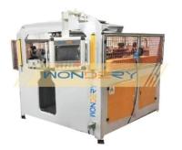 China Wondery Servo Aluminum Radiator Crimping Machine 1050mm Core Height for sale