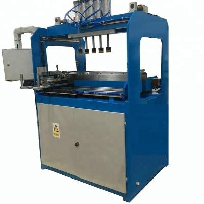 China Manual Radiator Plastic Tank Crimping Machine 850mm Max Core Size for sale